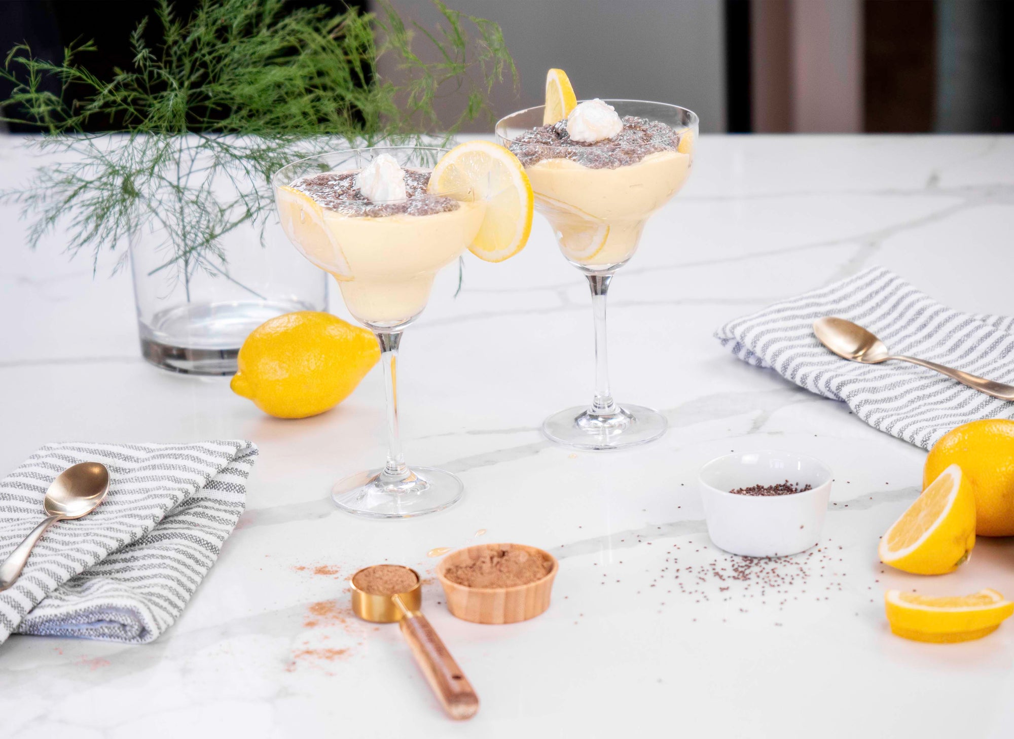 Lemon Cream Superfood Chia Seed Pudding – Longevity by Brooke Burke Body